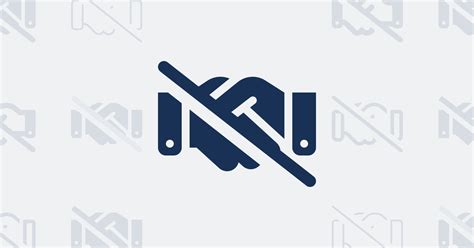 Handshake Slash Classic Solid Icon Font Awesome