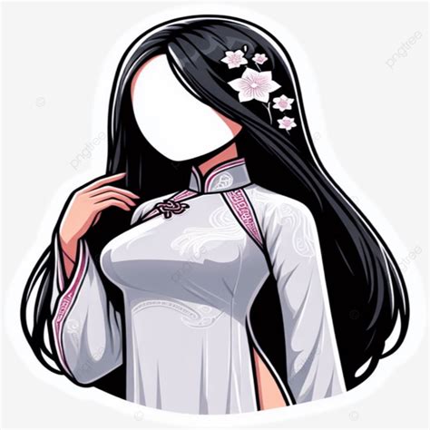 Ao Dai Vietnam Dress Ao Dai Vietnam Ao Dai PNG Transparent Image And