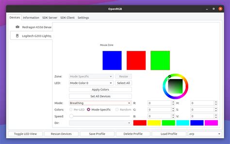 openrgb open source rgb lighting control for keyboards fans mice and