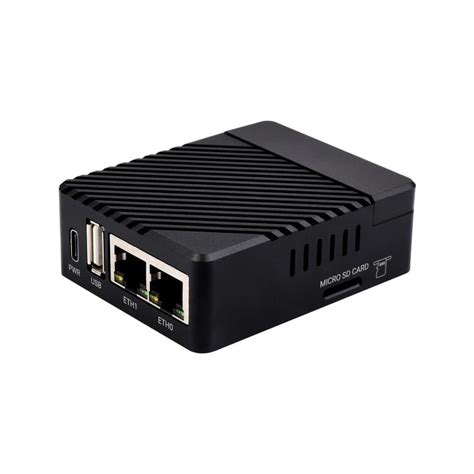 waveshare mini dual gigabit ethernet mini computer til raspberry pi cm4