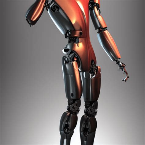 Half Human Half Robot · Creative Fabrica