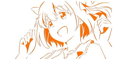 切り絵 前原仁菜 あるにゃーとのイラスト Pixiv