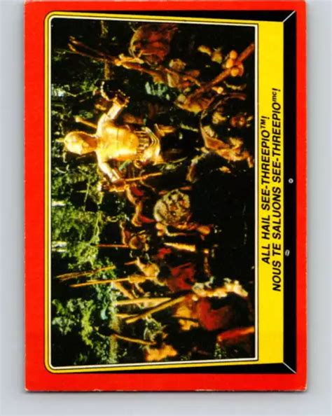 1983 Opc Star Wars Return Of The Jedi 80 All Hail See Threepio V42506