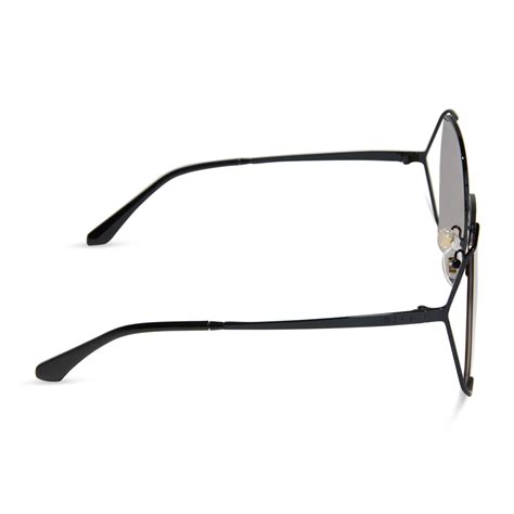 Donna Iv Square Sunglasses Black And Twilight Gradient Diff Eyewear