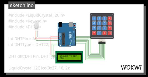 Latihan Lcd Keypad Dan Sensor Wokwi Esp32 Stm32 Arduino Simulator