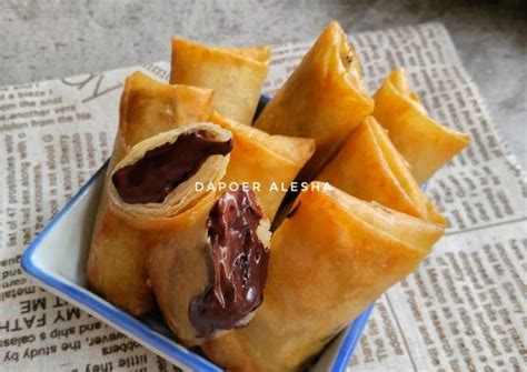 Resep 128 Pisang Coklat Lumer Oleh Nia Wilantara Cookpad