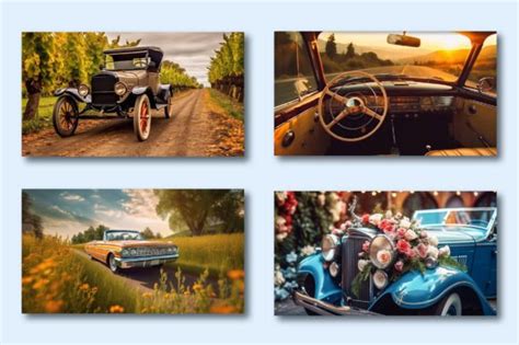 Classic Car Photography Graphic By Darwin Vectorian · Creative Fabrica