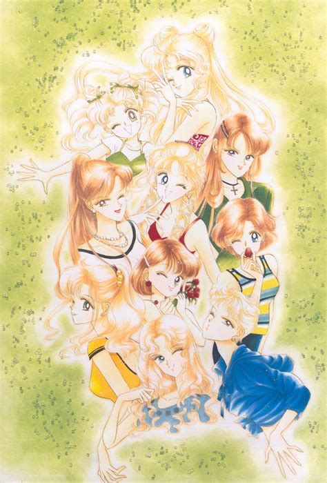 Sailor Moon Art Book Collections Manga Artist Naoko Takeuchi Sailor