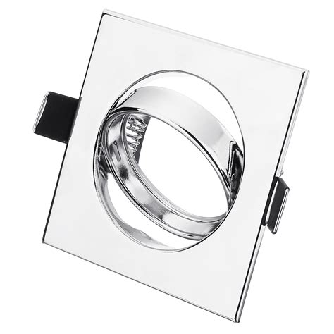 Square Rotation Led Downlight Ceiling Lamp Bracket For 70 75mm Gu10