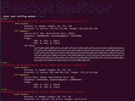 Github Shivangdholariapacket Sniffer Cli Tool A Command Line