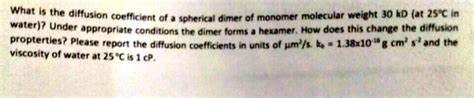SOLVED The viscosity of water at ÂC is cP