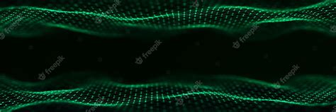 premium photo futuristic dynamic double hexagons wave flow abstract