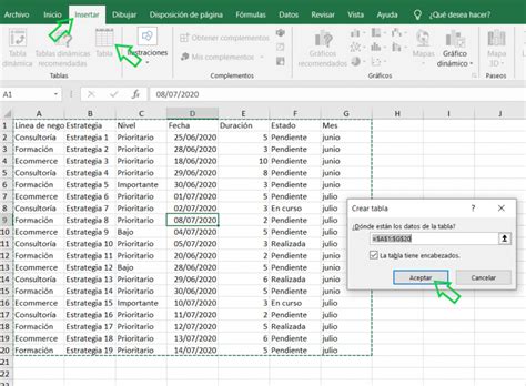 Cómo optimizar tus tablas en Excel Excelyfinanzas