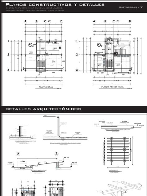 Planos Constructivos Y Detalles Descargar Gratis Pdf Materiales Materiales De Construcción