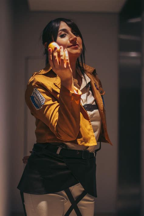 An Unlikely Couples Cosplay Cleaning Levi And Potato Girl R Attackontitan