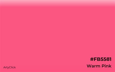 Warm Pink Color Artyclick
