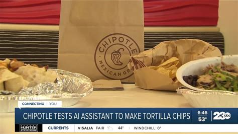 Chipotle Testing Robot Named Chippy That Can Make Tortilla Chips Youtube