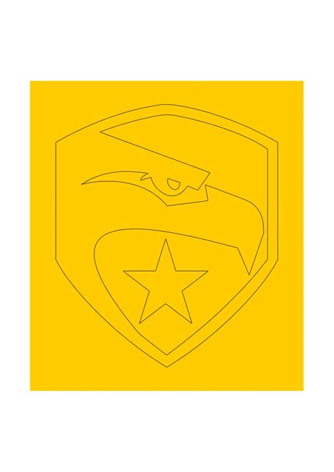 Gi Joe Single Image Cerakote Stencil Km Tactical