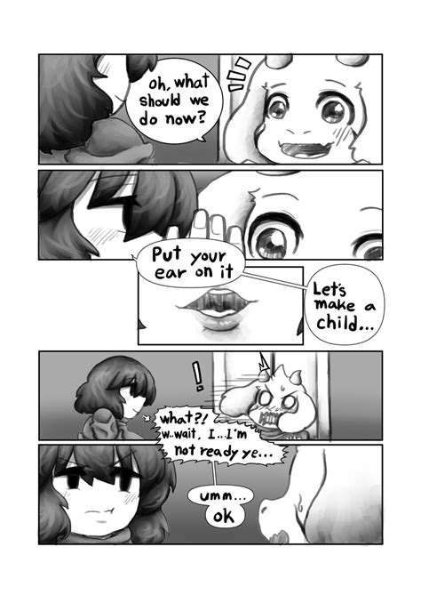 백랑 Whitewo1f🔞 On Twitter F Happy Undertale Nsfw Comic 13p…