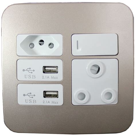 Usb2 Socket Combination Light Switches