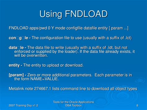 Ppt Tools For The Oracle Applications Dba Toolbox Powerpoint