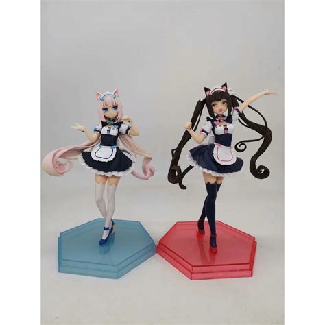 Cat Girl Paradise Nekopara Coklat Dan Vanila Maid Berdiri Model Gadis