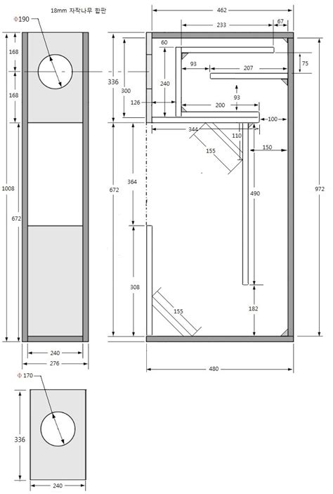 백로드 혼 스피커 판매합니다 튜너와 교환 가능합니다 자작품 장터 소리전자