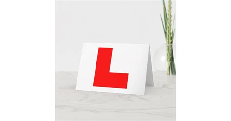 L Plate Learner Driver Bachelorette Hen Night Card Zazzle