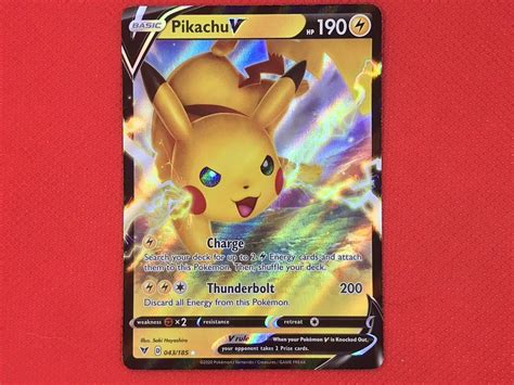 Pikachu V Vivid Voltage Value MAVIN