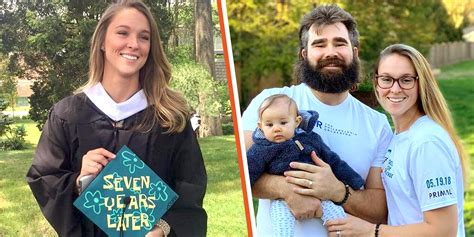 Kylie Mcdevitt Before Meeting Nfl Star Husband Via Tinder Her Life Before Becoming Jason Kelce