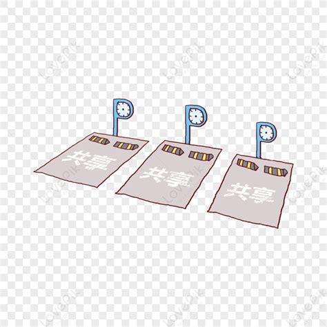 공용 주차 공간 Png 일러스트 무료 다운로드 Lovepik