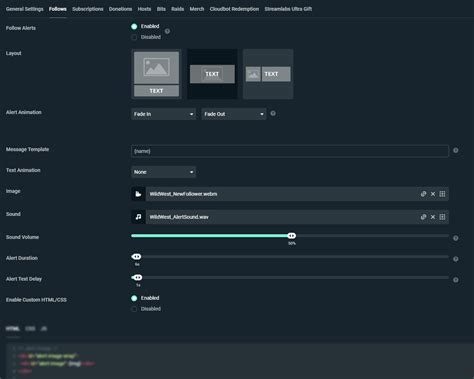 Styling Obs Alerts With Streamlabs Looping Vids