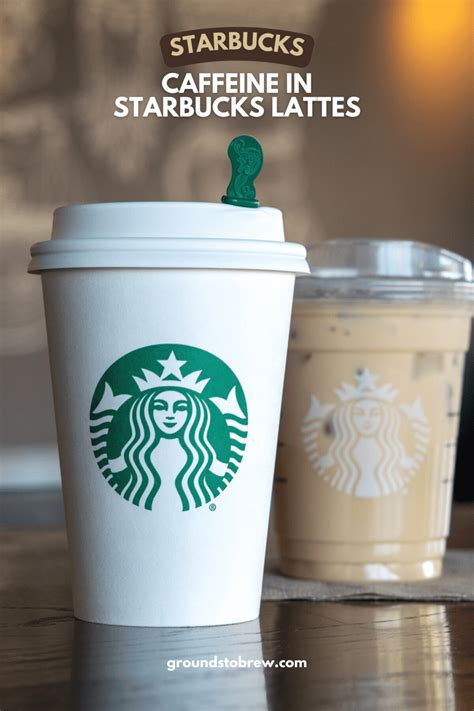 Caffeine In Starbucks Lattes Every Size Hot And Iced Grounds To Brew