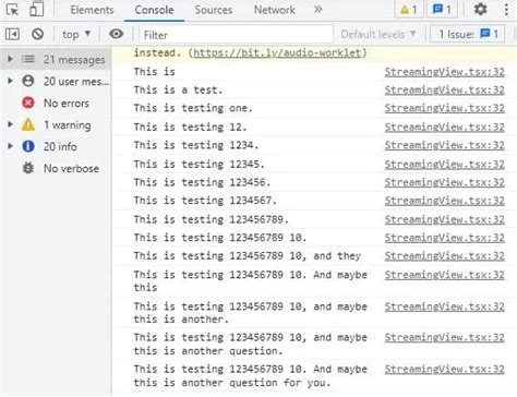 Speech To Text Streaming Demo In React CreateIT