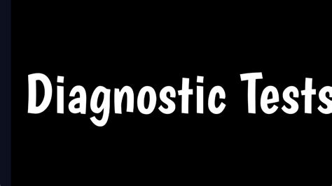 What Is The Difference Between A Screening Test And A Diagnostic Test 2 1 5 At Patsy Jackson Blog