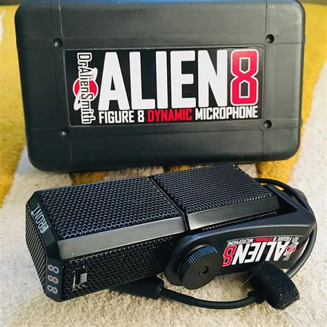 Draliensmith The Alien8 Figure 8 Dynamic Microphone Reverb Uk