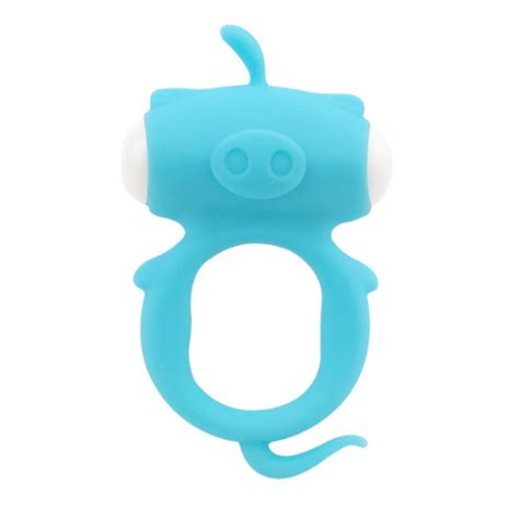 Kamajoy George Green Colour Vibrating Cock Ring Reusable Vibrating Ring