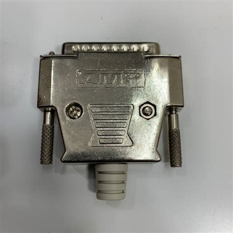 Đầu Jack Hàn Amp Db25 Male Plug Socket Metal Shell Kit 2 Rows 25 Pin Serial Port Connector D Sub