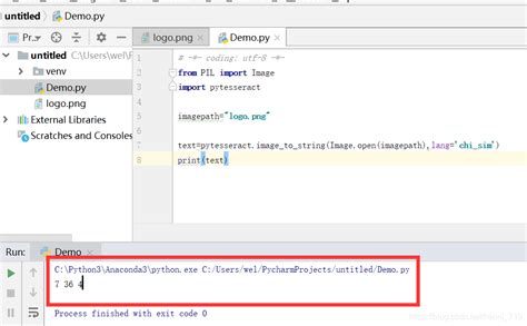 Tesseract Ocrpytesseract验证码环境搭建及简单demo操作实例tesseract Ocr Demo Csdn博客