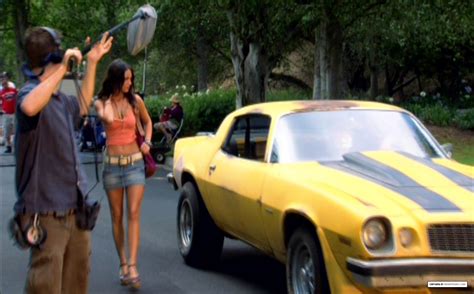 Megan Fox Transformers Car