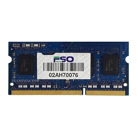 رم لپ تاپ 4 گیگ Sk Hynix Ddr3 Pc3l 1600 12800 Mhz 1 35v شش ماه گارانتی