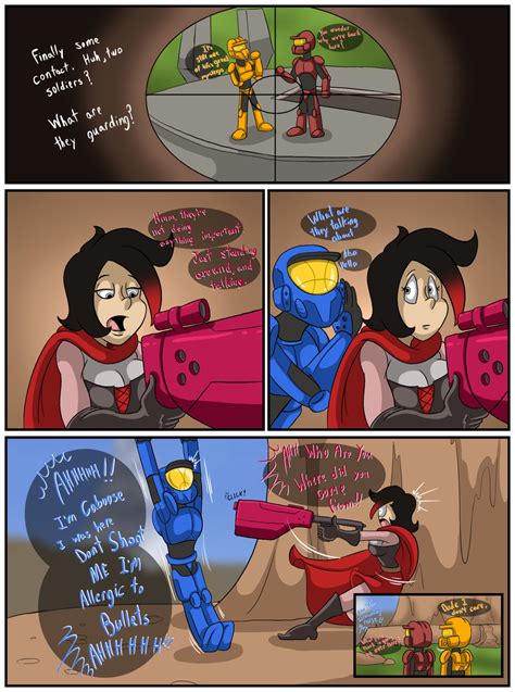 Rvb Meets Rwby By Cartoonfan402 On Newgrounds