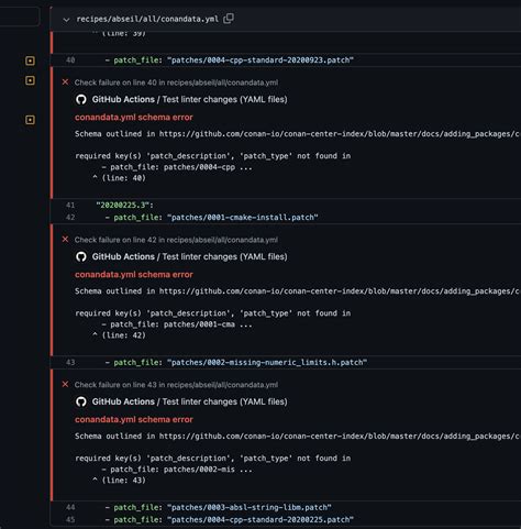 Linter Improve Conandatayml Linter Output By Prince Chrismc · Pull