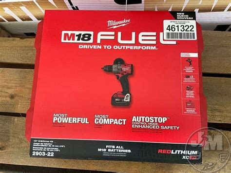 Milwaukee 2903 22 Drilldriver Kit Jeff Martin Auctioneers Inc