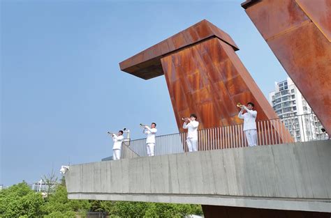 侵華日軍南京大屠殺遇難同胞紀念館舉行抗戰勝利紀念日活動 新華網江蘇頻道