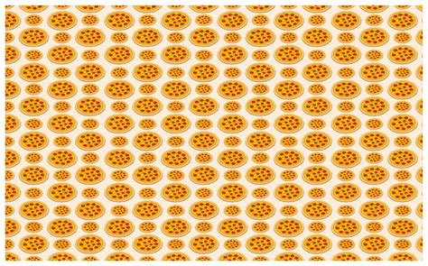 Food Pizza Pattern Background 34466220 Png