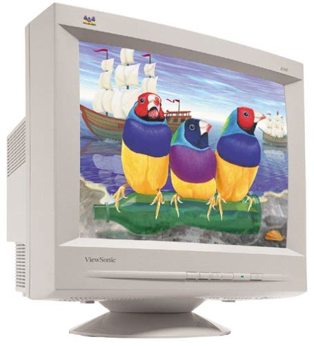 Viewsonic E90 19 Crt Monitor Computers And Accessories