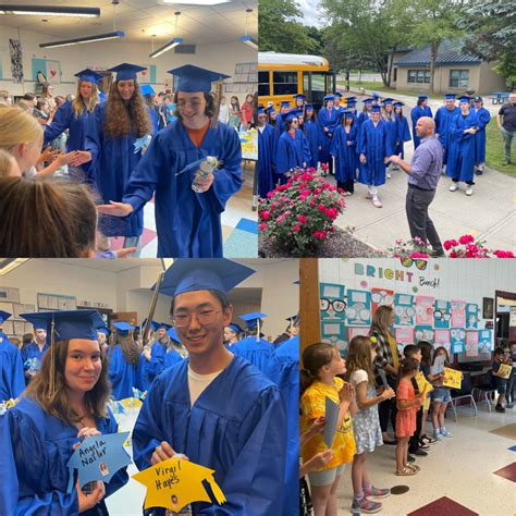 Class Of 2024 Returned To Elementary Schools For Senior Walk Through Averill Park Central