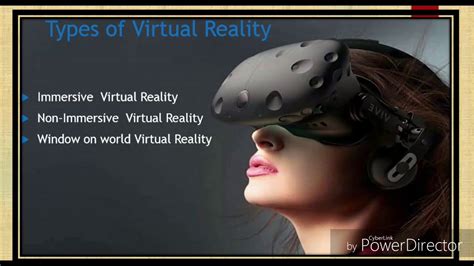 Types Of Virtual Reality Types Of Virtual Reality Systems