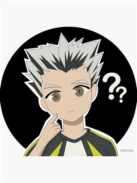 Chibi Bokuto Sticker For Sale By Rutcruz Redbubble